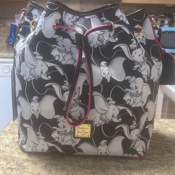 Dooney & Bourke | Bags | Disney Dumbo Drawstring Bucket Bag | Poshmark